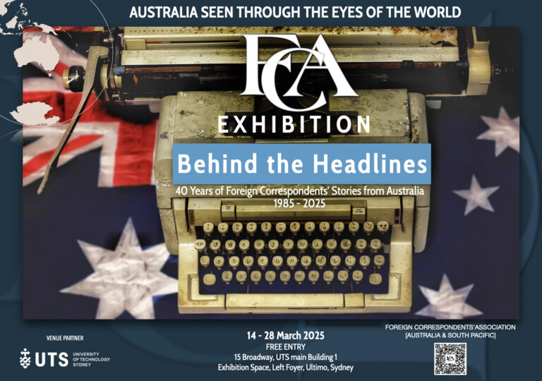 Foreign Correspondents' Association Australia & South Pacific (FCA ...
